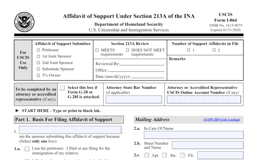 What is an Affidavit of Support? US Immigration - Rebecca Black ...