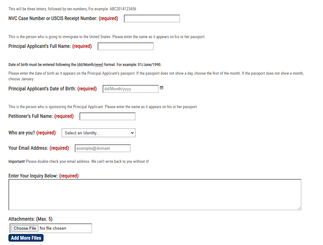 How to Submit an NVC Inquiry: A Step-by-Step Guide - Rebecca Black ...